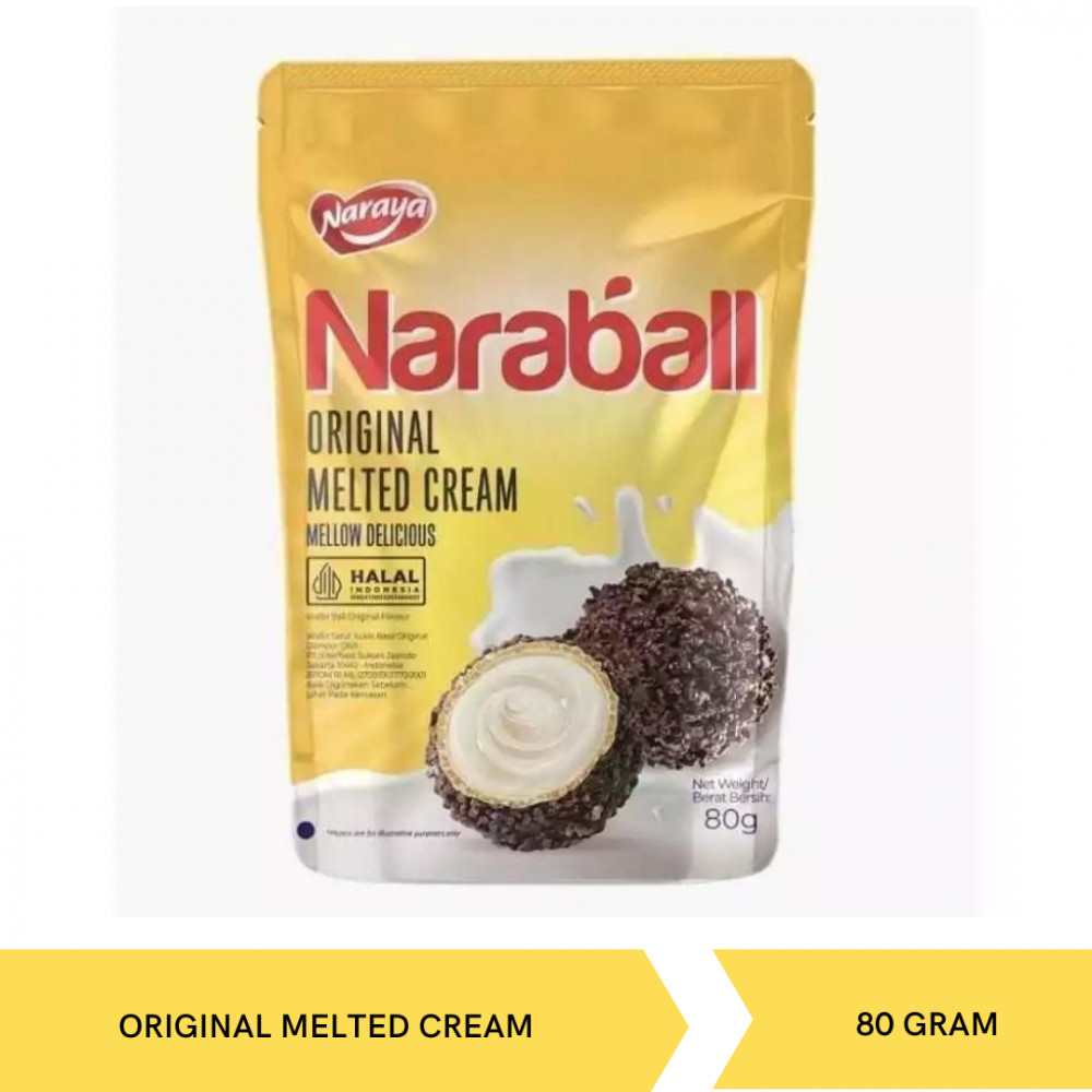 Mega Swalayan - NARABALL ORIGINAL MELTED 80G X24