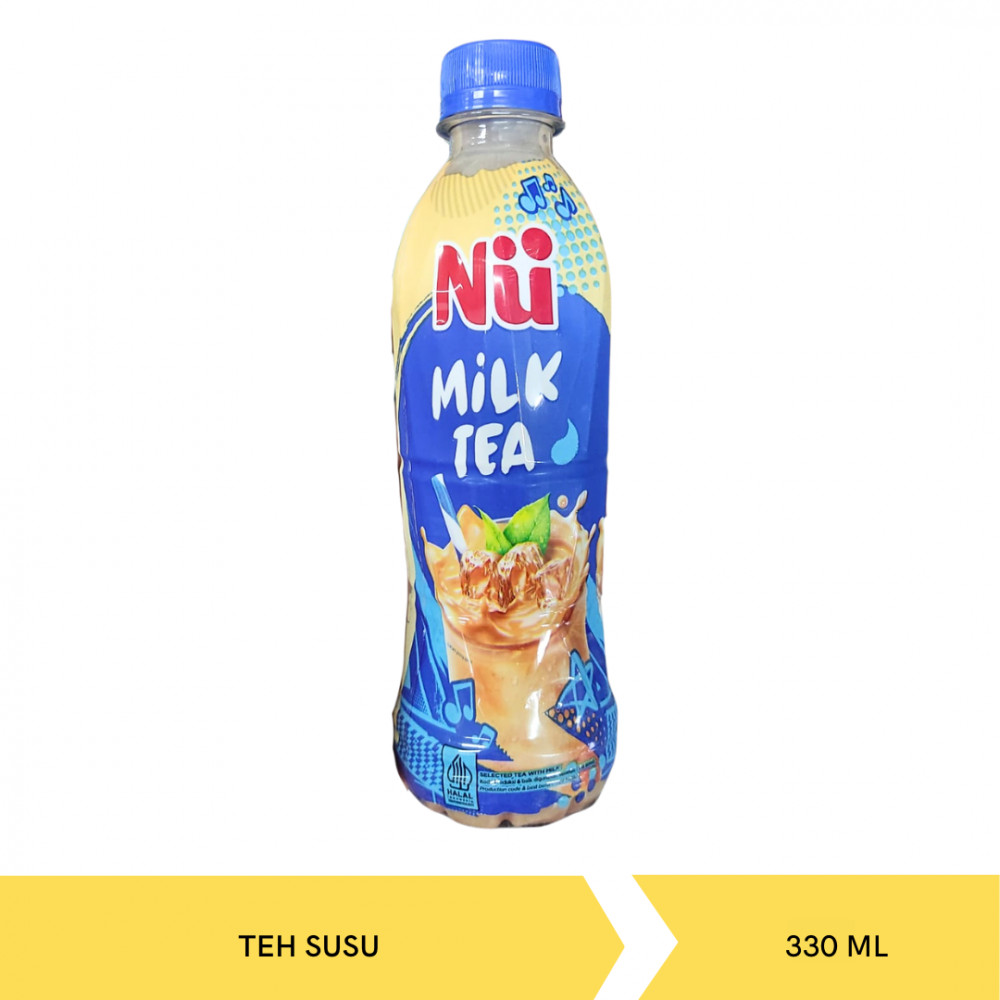 Mega Swalayan - NU MILK TEA TEH SUSU BTL 330ML X 24
