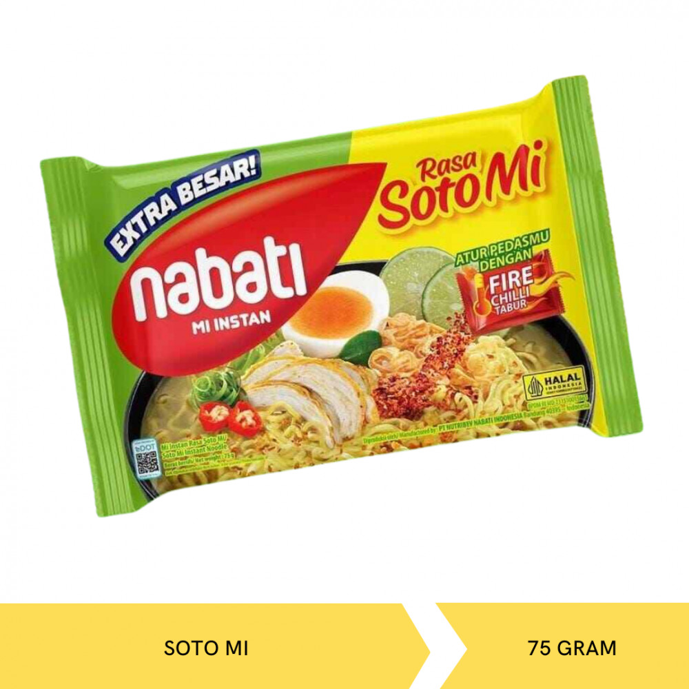 Mega Swalayan - NABATI MI SOTO 75G X 40