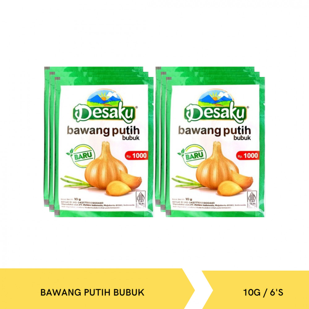 Mega Swalayan - DESAKU BAWANG PUTIH BUBUK BANDED 6`S X 32 (192S)
