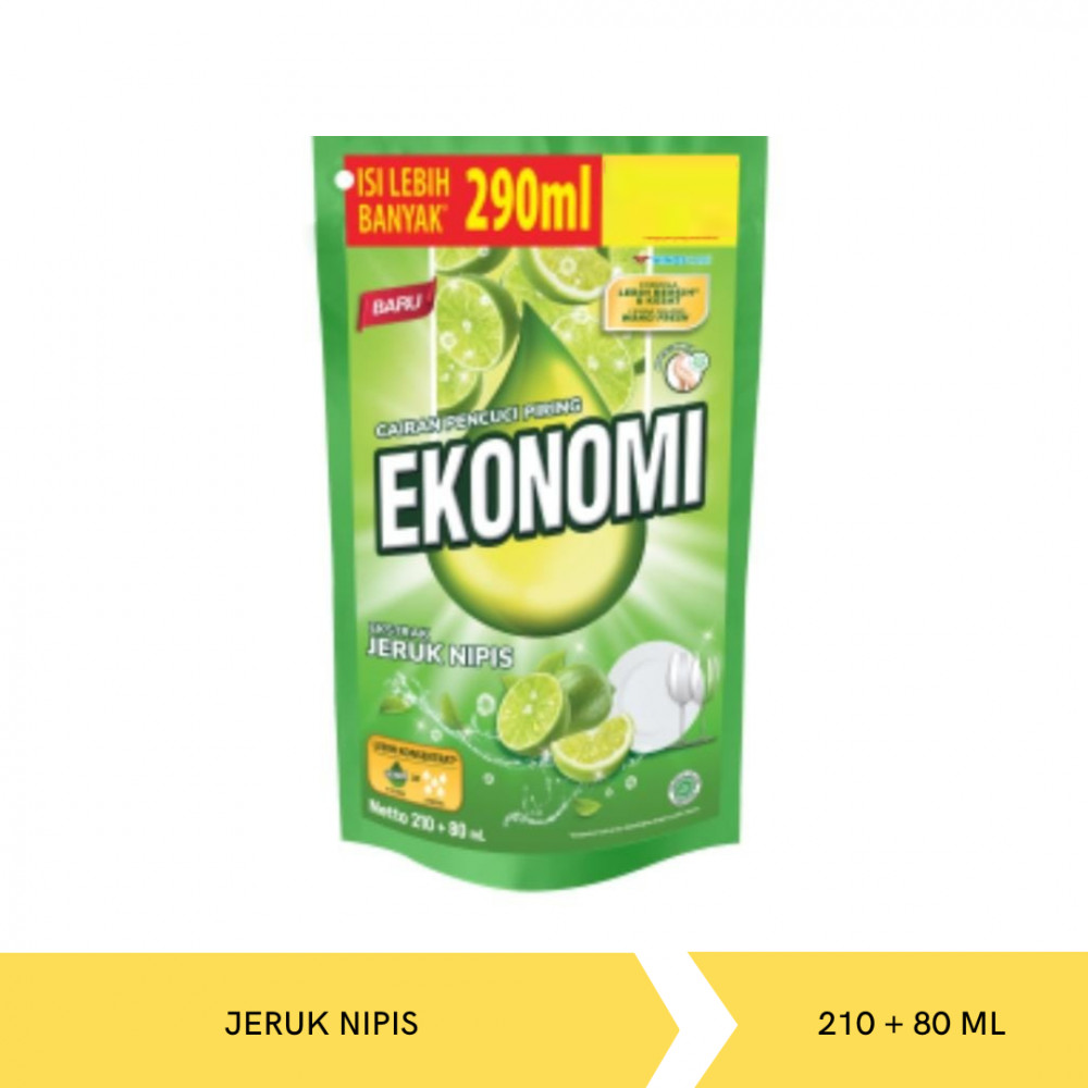 Mega Swalayan - EKONOMI PENCUCI PIRING JERUK NIPIS 235ML X 24