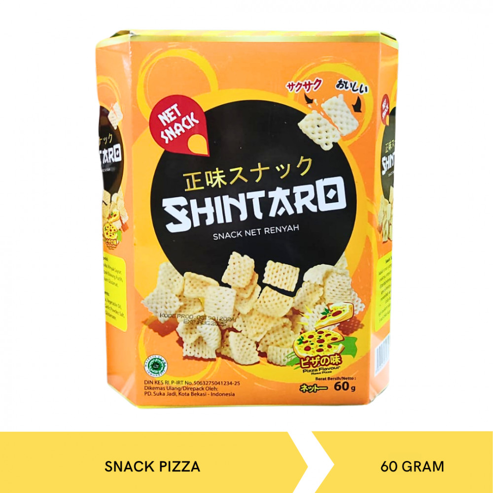 Mega Swalayan - SHINTARO NET SNACK PIZZA 60G X 12