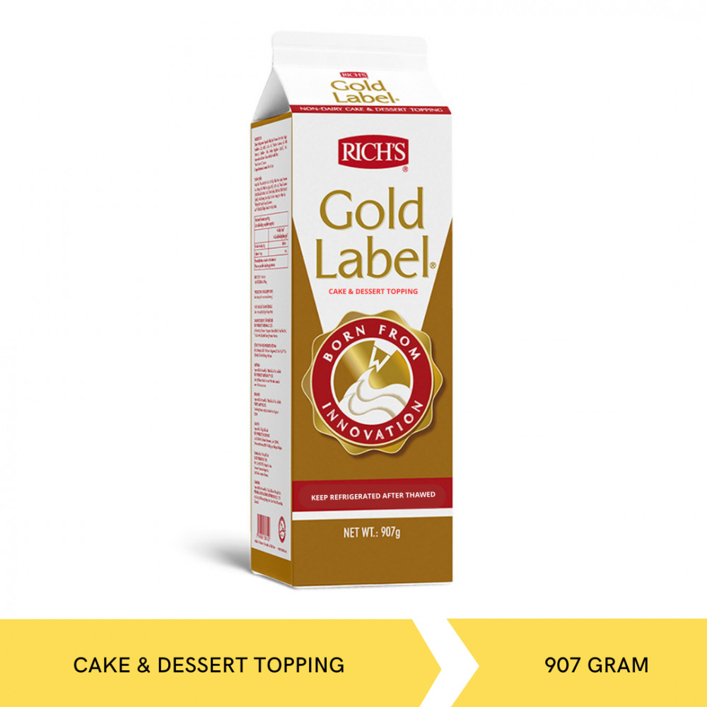 Mega Swalayan - RICH`S GOLD LABEL DESSERT TOPPING 907G X 12