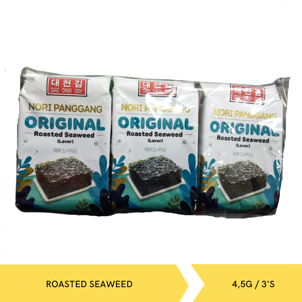 Mega Swalayan - DAE CHUN GIM ROASTED SEAWEED 4.5G/3S X 24