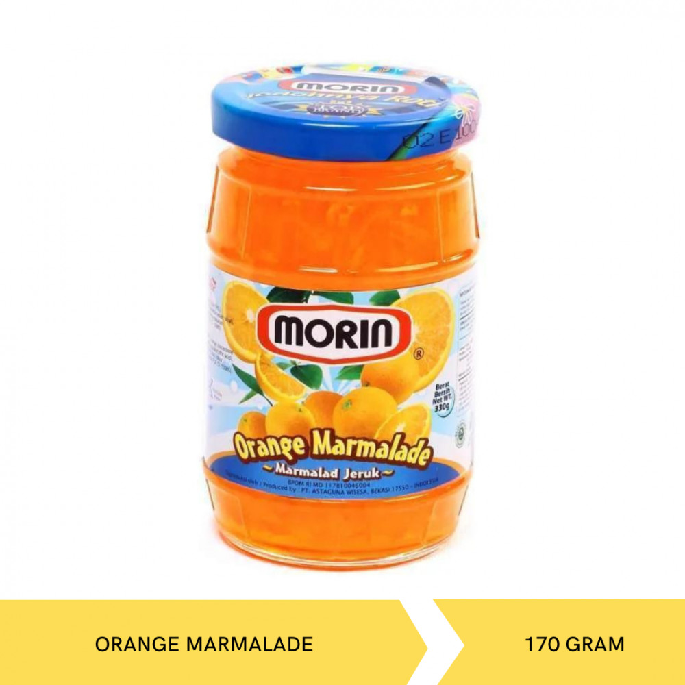 Mega Swalayan - MORIN JAM ORANGE MARMALADE 170G X 12