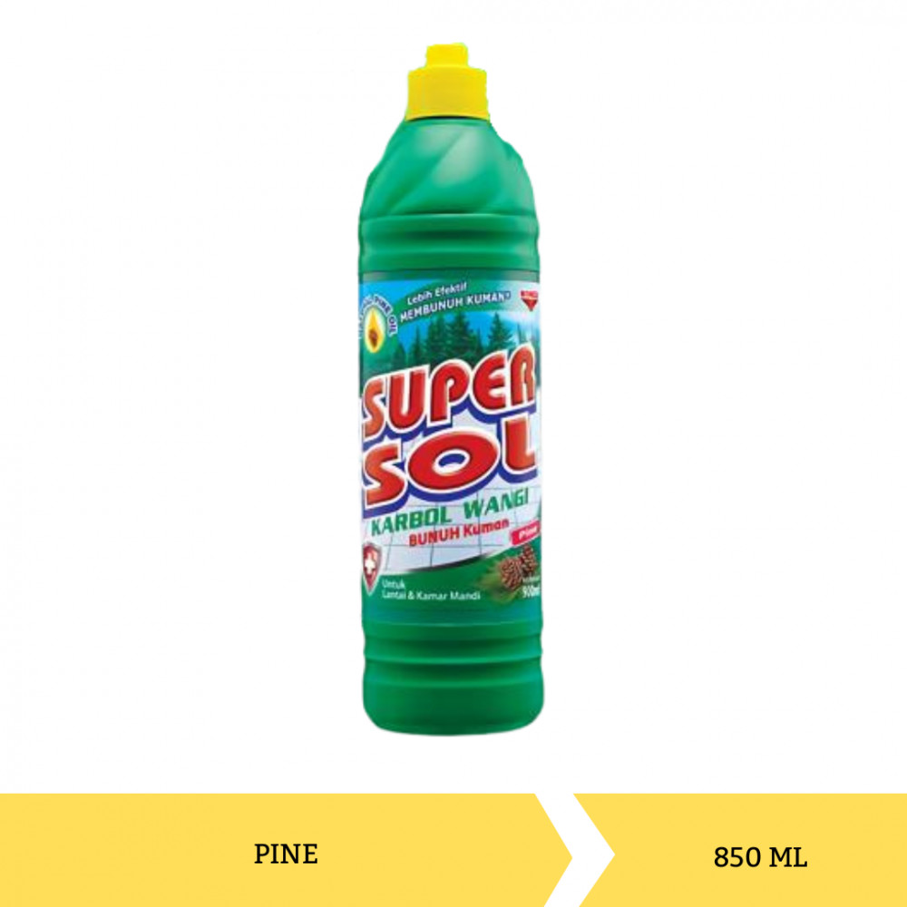 Mega Swalayan - SUPERSOL PINE BTL 850ML X 6