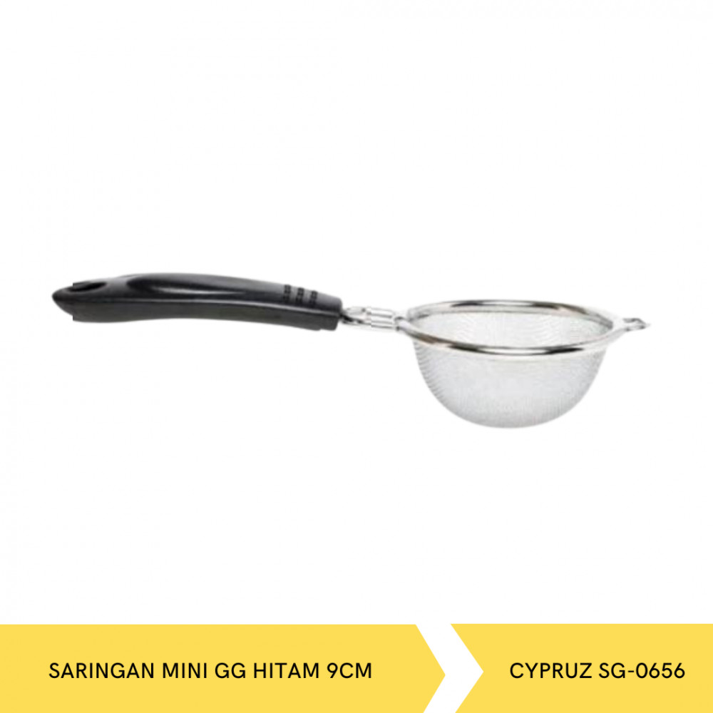 Mega Swalayan - CYPRUZ SG-0656 SARINGAN MINI GG HITAM 9CM