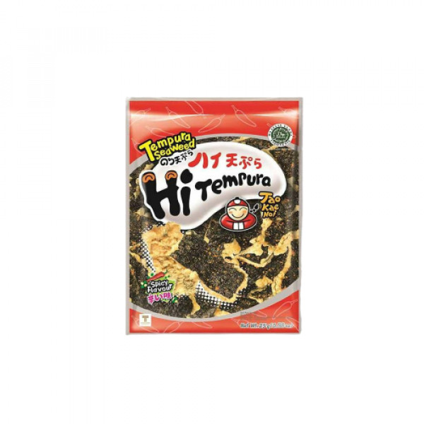 Mega Swalayan - TAOKAENOI SEAWEED HI TEMPURA SPICY 40G