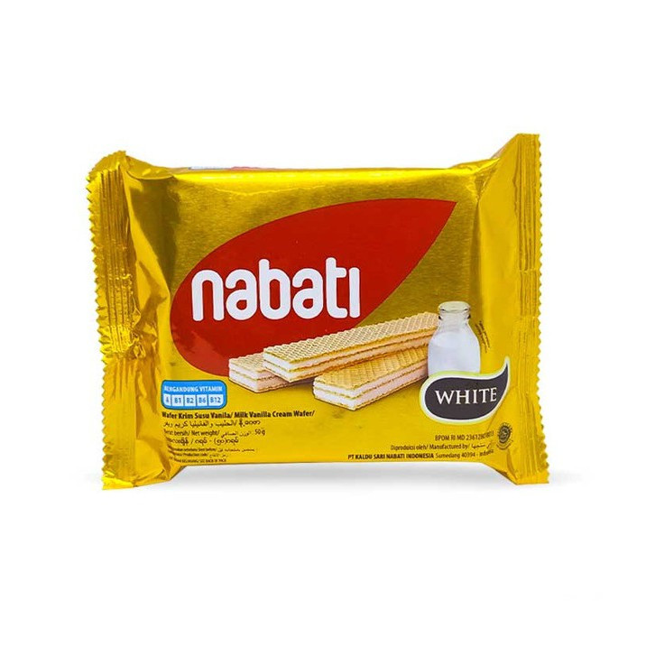 Mega Swalayan - NABATI WAFER WHITE 39G X 60