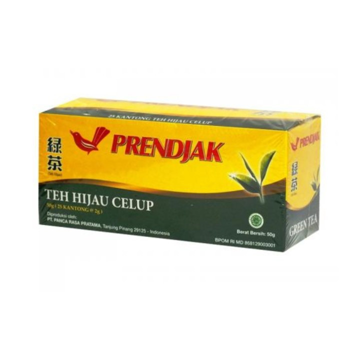 Mega Swalayan - PRENDJAK TEH HIJAU CELUP KTK 2G/25`S X 25