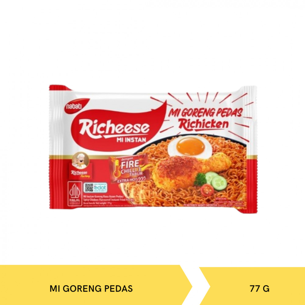 Mega Swalayan - RICHEESE MI GRG PEDAS 77G X 40