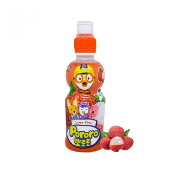 Mega Swalayan - PORORO DRINK LYCHEE BTL 235ML X 4
