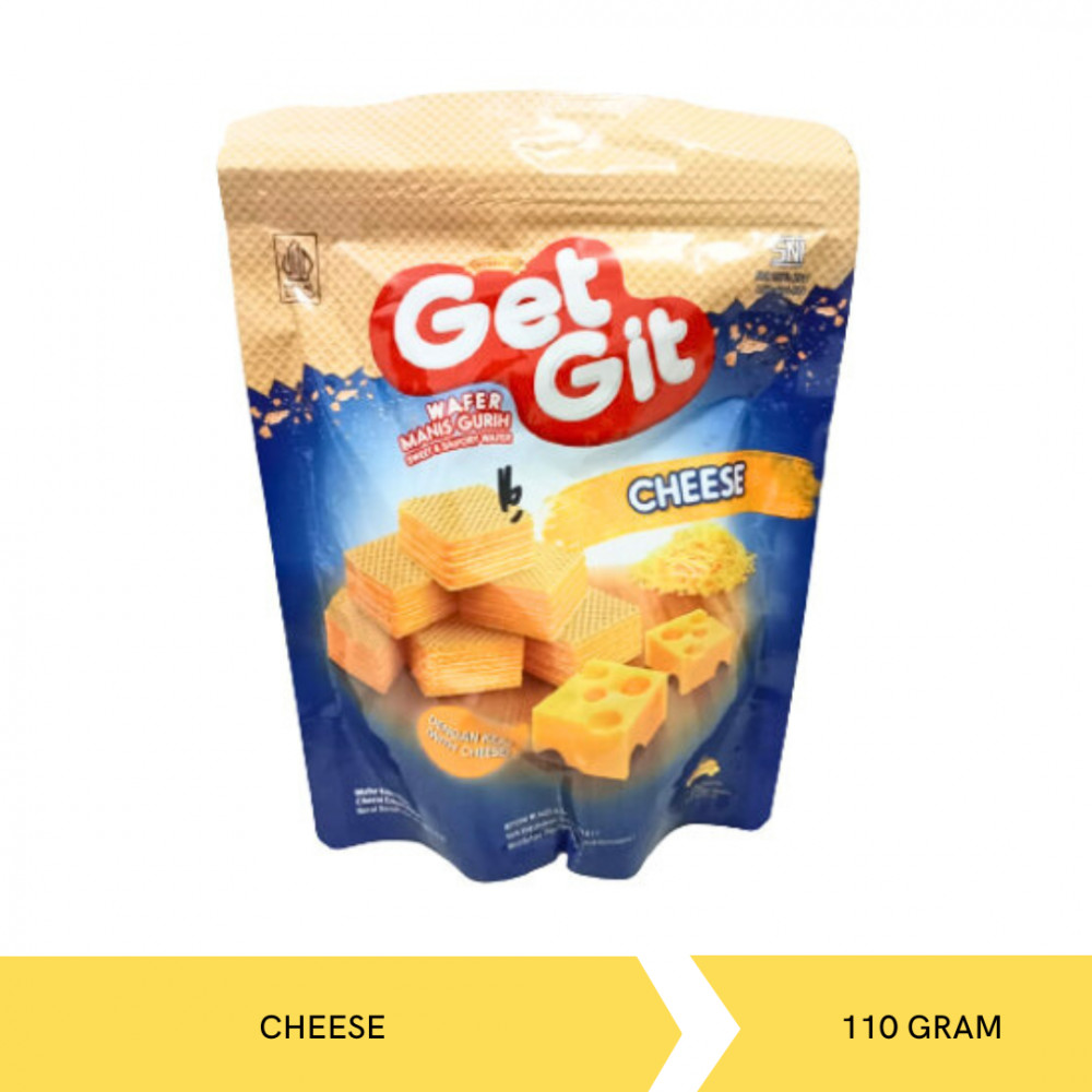 Mega Swalayan - GET GIT WAFER CUBE CHEESE 110G X 48
