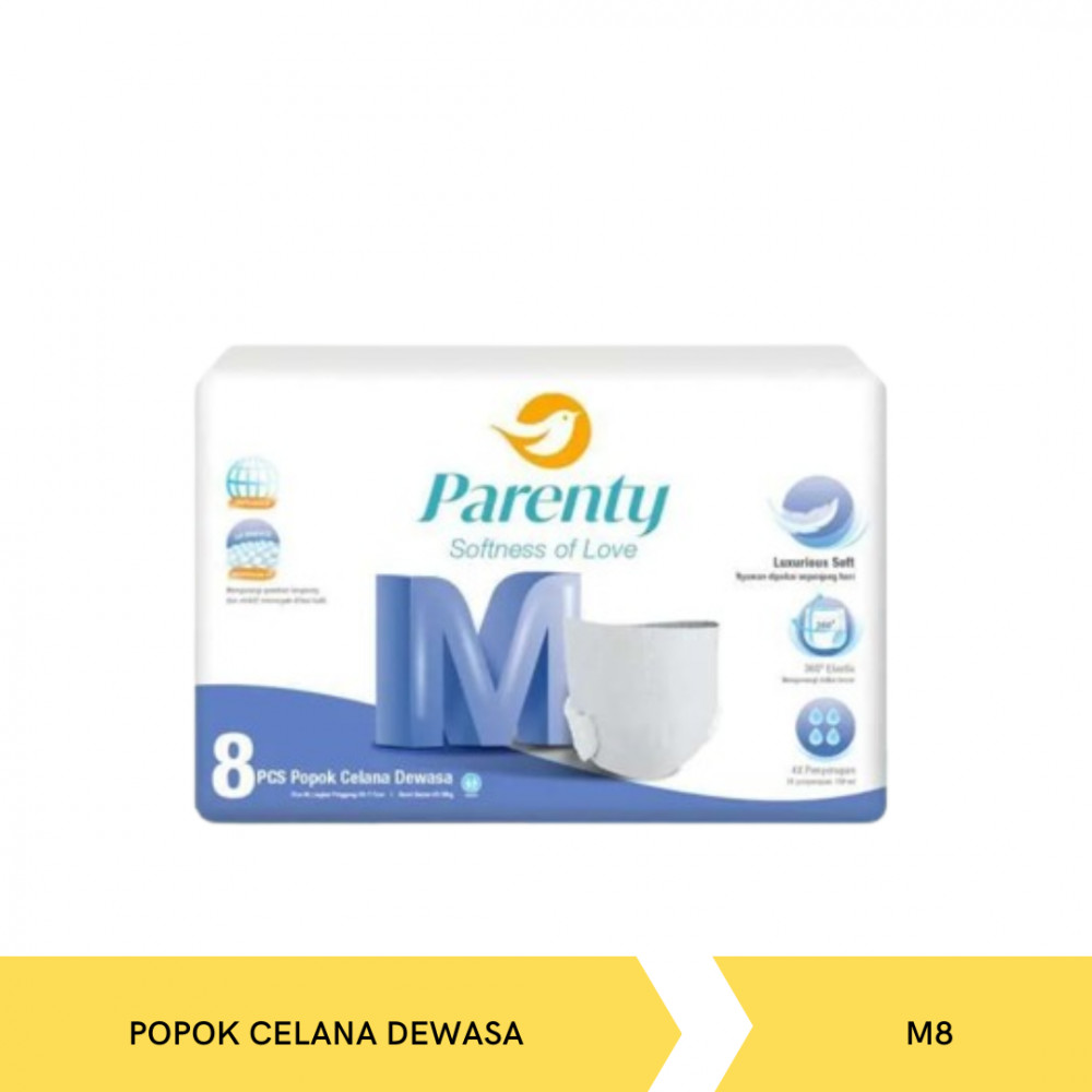 Mega Swalayan - PARENTY POPOK CELANA DEWASA M8 X 8