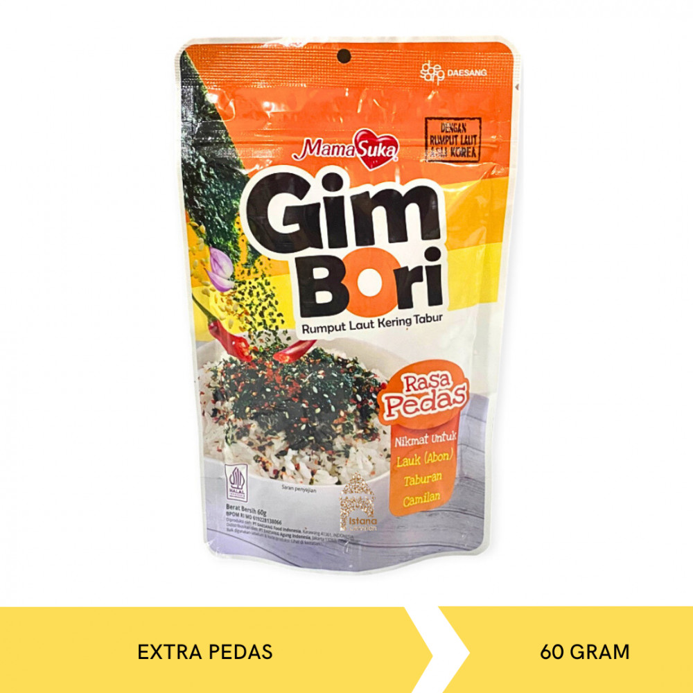 Mega Swalayan - MAMASUKA GIM BORI EXT PEDAS 60G X 20