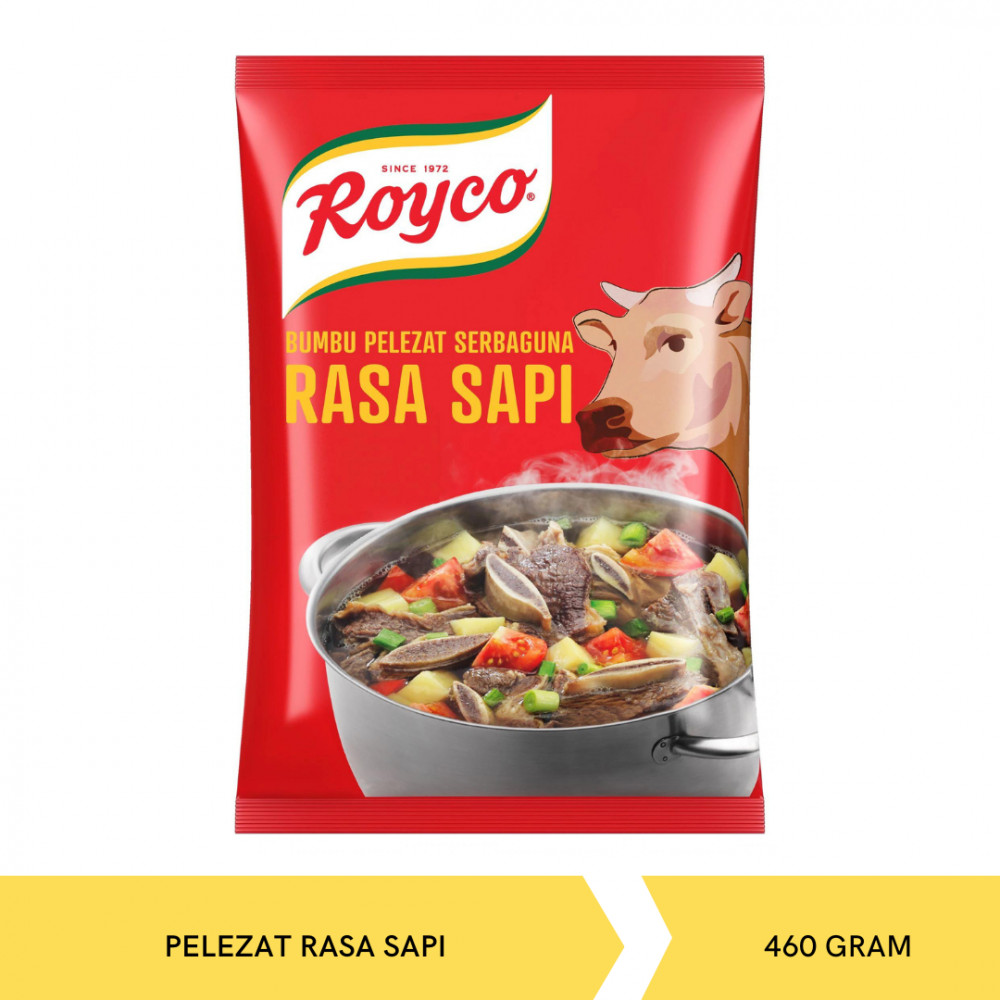 Mega Swalayan - ROYCO PELEZAT RASA SAPI 460G X 12