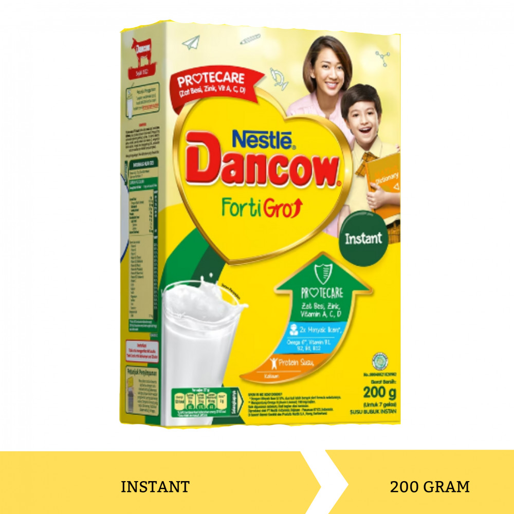 Mega Swalayan - DANCOW FORTIGRO INSTANT 195G X 40