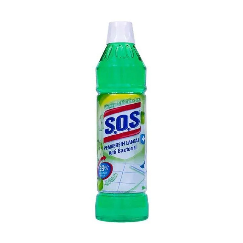Mega Swalayan - SOS FLOOR APPLE BTL 780ML X 12