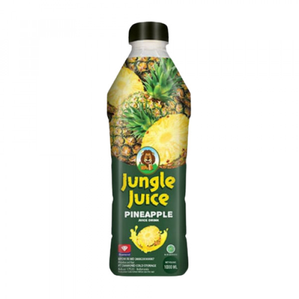 Mega Swalayan - JUNGLE JUICE PINEAPPLE BTL 1L X 6
