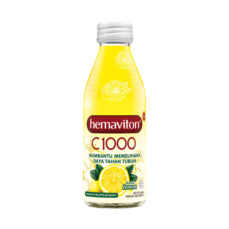 Mega Swalayan - HEMAVITON C1000 LEMON BTL 150ML X 30