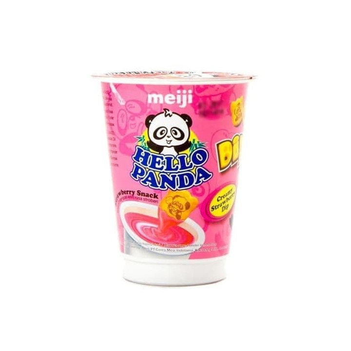 Mega Swalayan - MEIJI HELLO PANDA DIPDIP STRAW 20G X 12