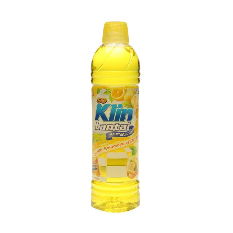 Mega Swalayan - SOKLIN FLOOR LEMON BTL 900ML X 6