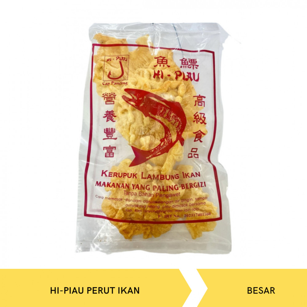 Mega Swalayan - CAP PANCING HI-PIAU PERUT IKAN BKS BESAR