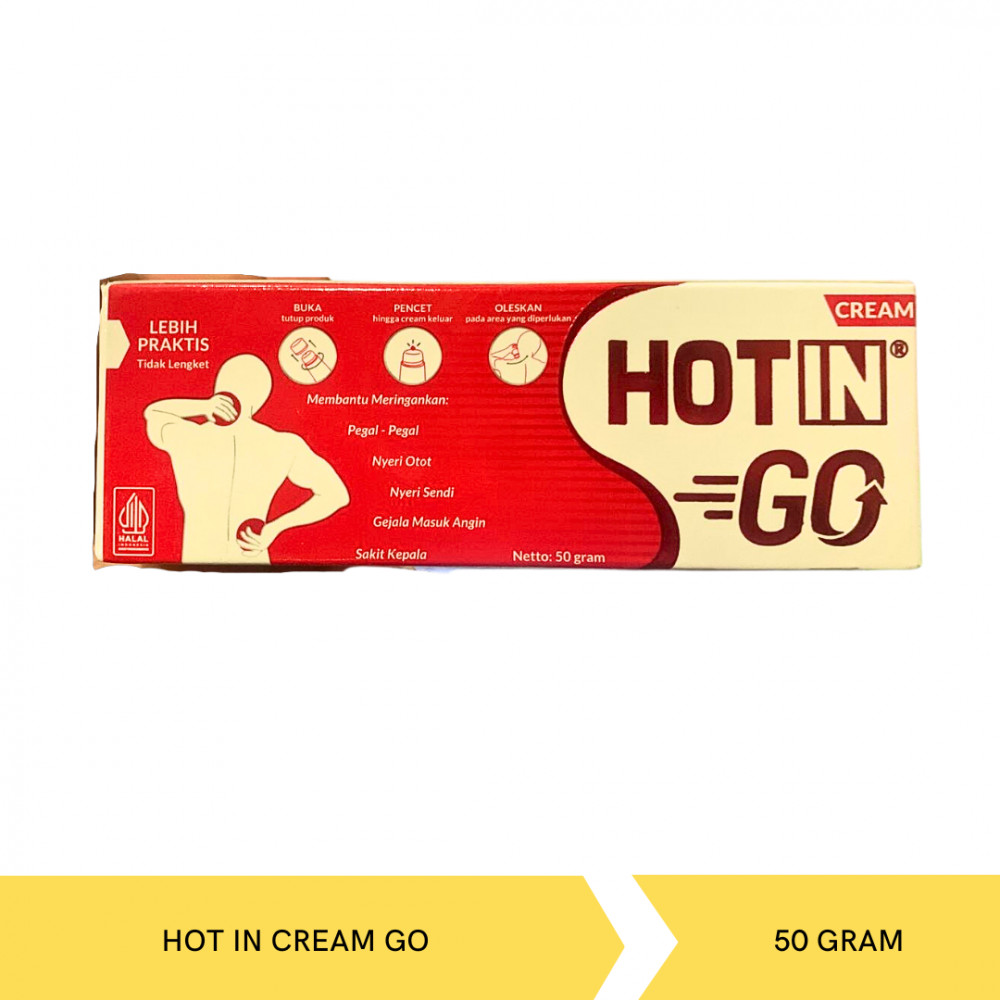 Mega Swalayan - HOT IN CREAM GO TUBE 50G