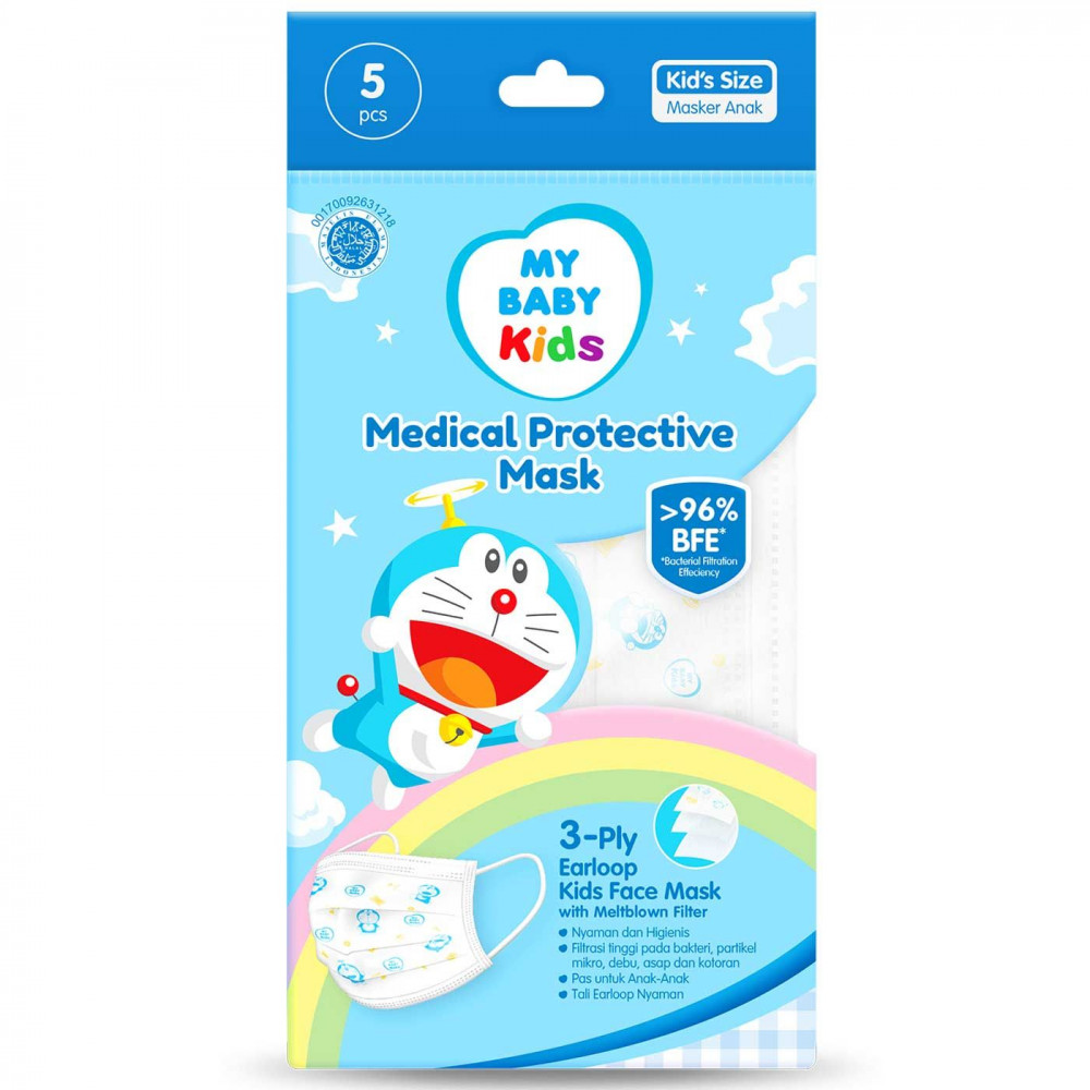 Mega Swalayan - MY BABY KID PROTECTIVE MASK 5`S X 60