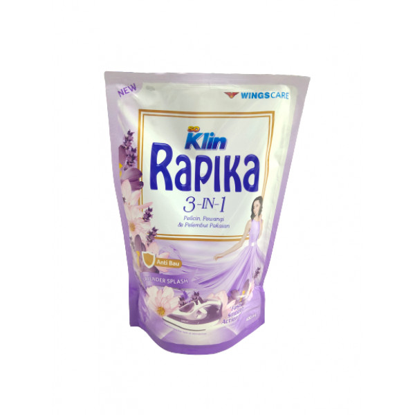Mega Swalayan - RAPIKA 3IN1 LAVENDER SPLASH POUCH 300ML X 12