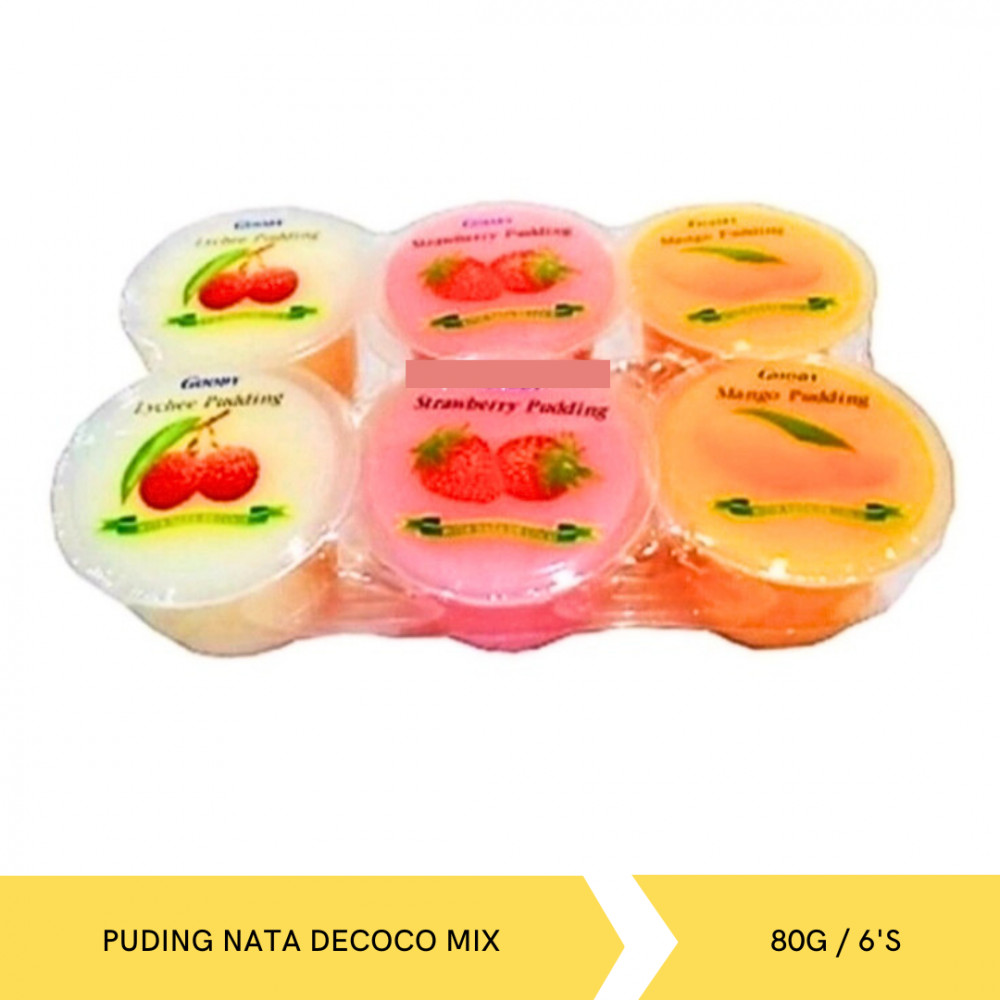 Mega Swalayan - GOODY PUDING NATA DECOCO MIX 80G/6`S X 16