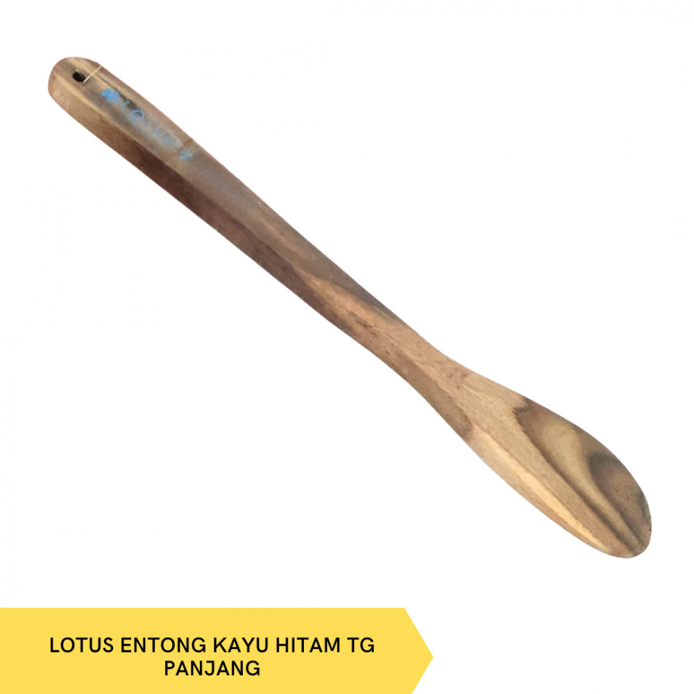 Mega Swalayan - LOTUS ENTONG KAYU HITAM TG PANJANG