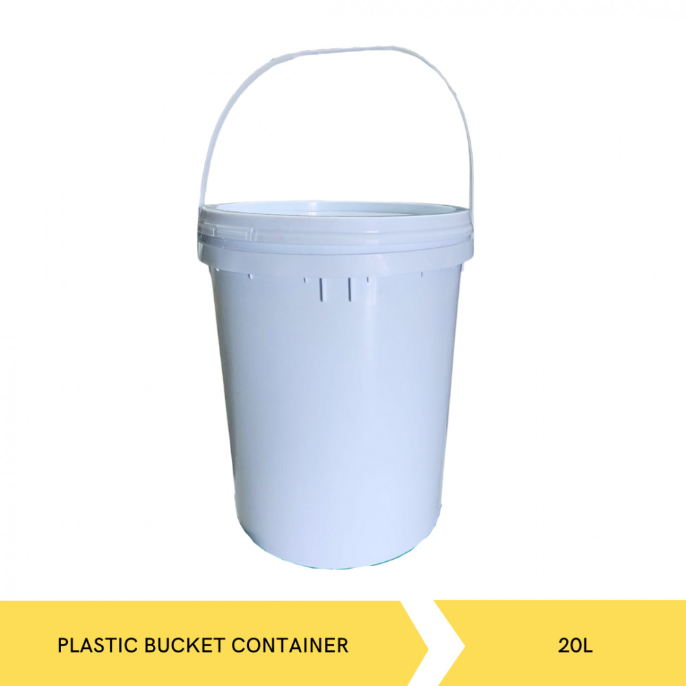 Mega Swalayan - PLASTIC BUCKET CONTAINER 20L