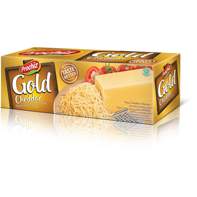 Mega Swalayan - PROCHIZ CHEDDAR CHEESE GOLD 2KG X 8