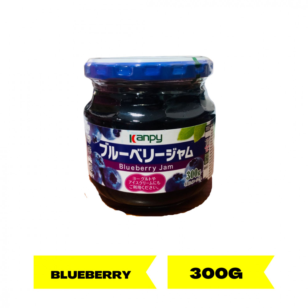 Mega Swalayan - KANPY JAM BLUEBERRY 300G - DNR