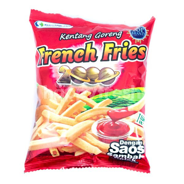 Mega Swalayan - FRENCH FRIES 2000 TOMATO CHILI 62G X 20