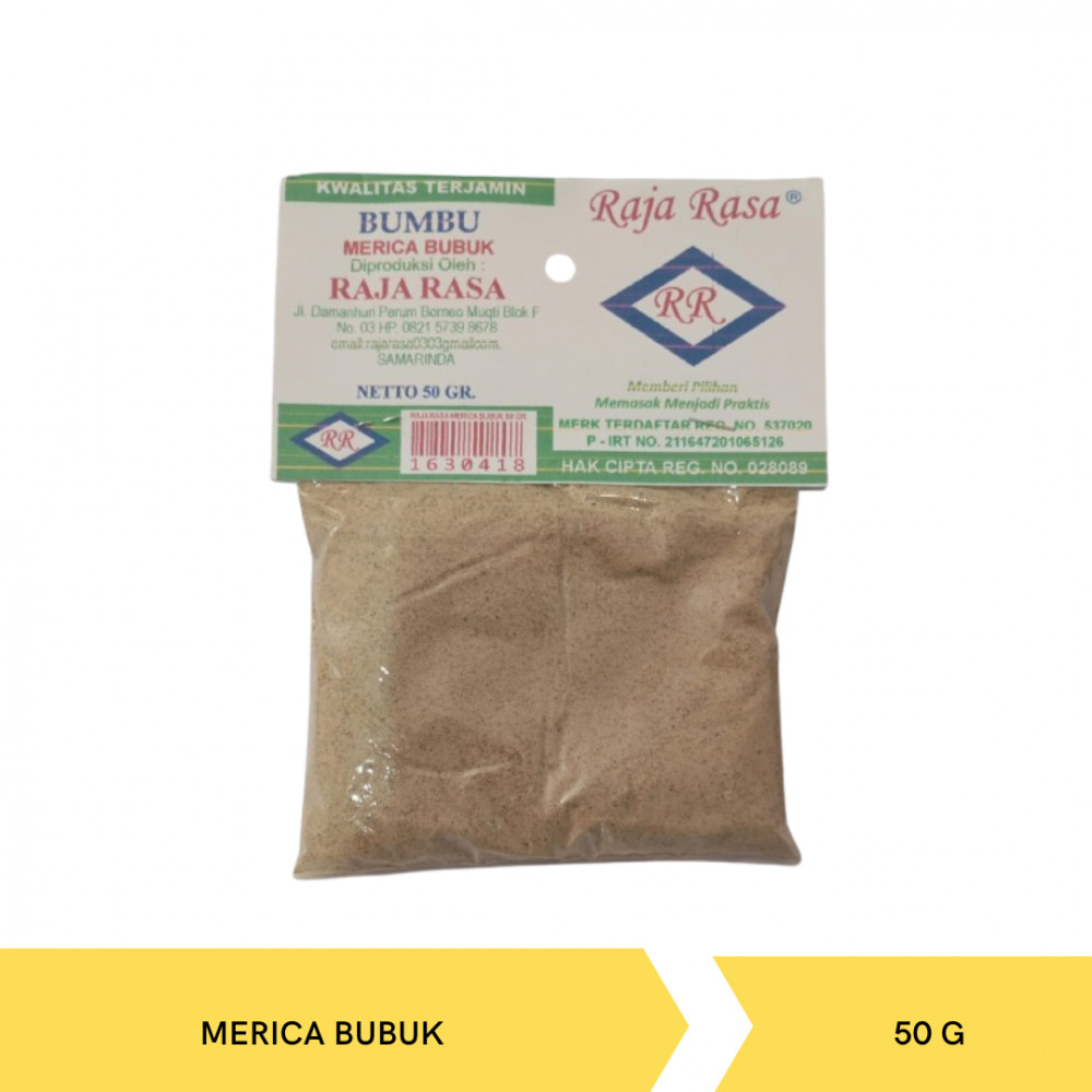 Mega Swalayan - RAJA RASA MERICA BUBUK 50G X 10