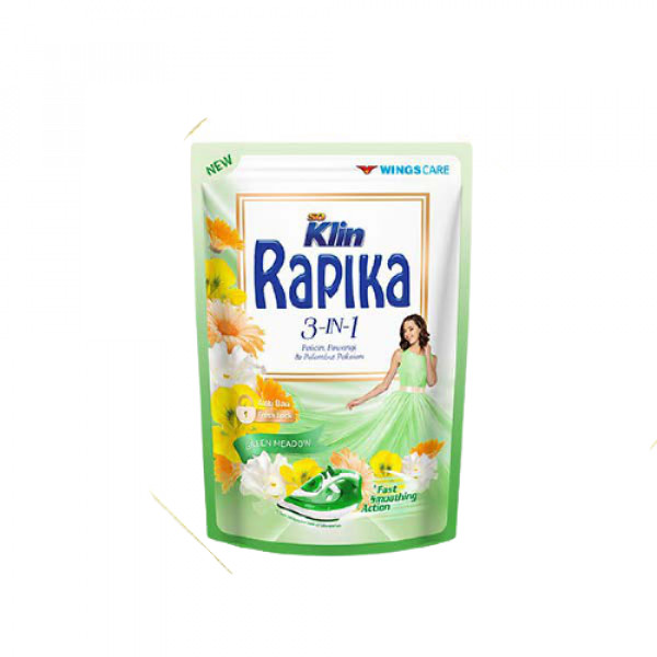 Mega Swalayan - RAPIKA 3IN1 GREEN MEADOW POUCH 400MLX12