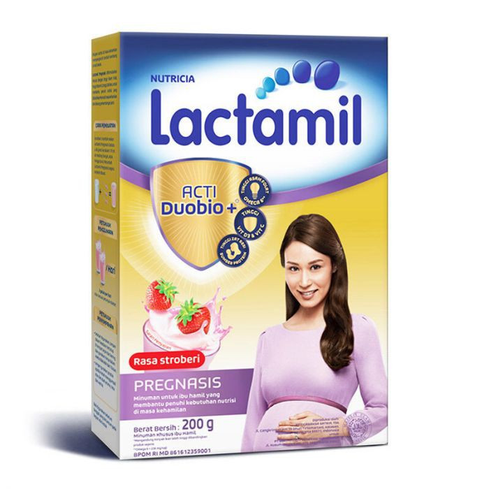 Mega Swalayan - LACTAMIL PREGNASIS ACTI DUOBIO 200G STRAW X 24