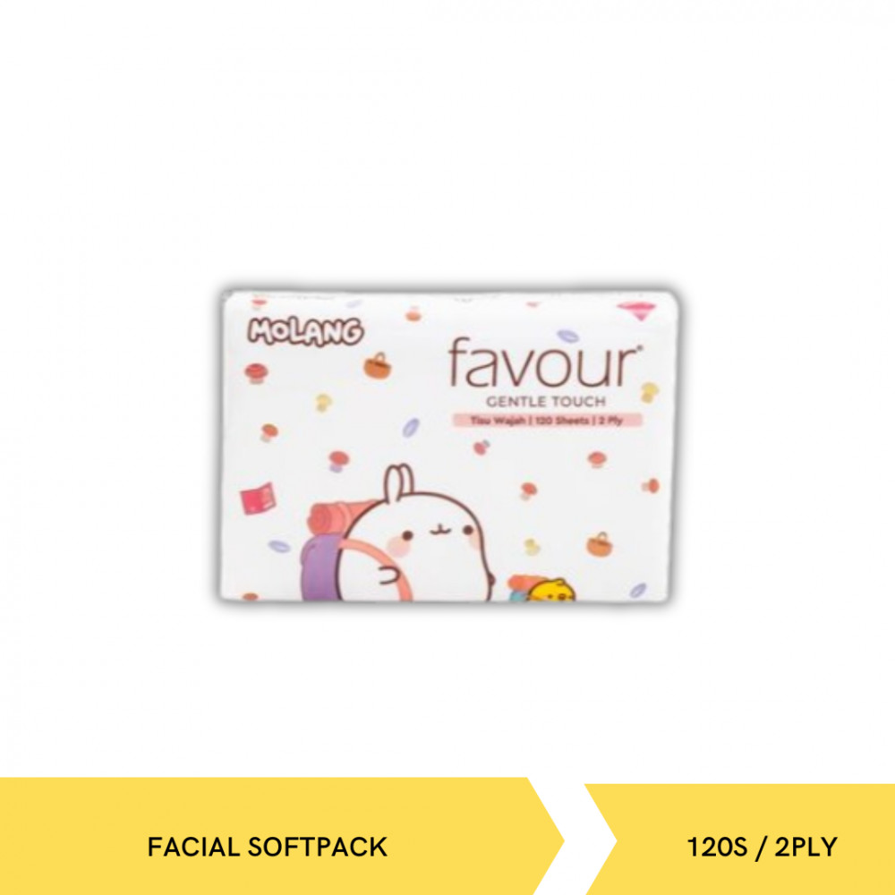 Mega Swalayan - FAVOUR TISSUE FACIAL MINI CHARACTER 120`S 2PLYX96
