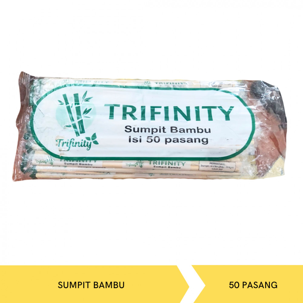 Mega Swalayan - TRIFINITY SUMPIT BAMBU/50PC