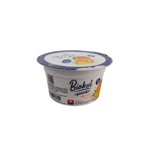 Mega Swalayan - BIOKUL YOGURT APRICOT CUP 80ML X12