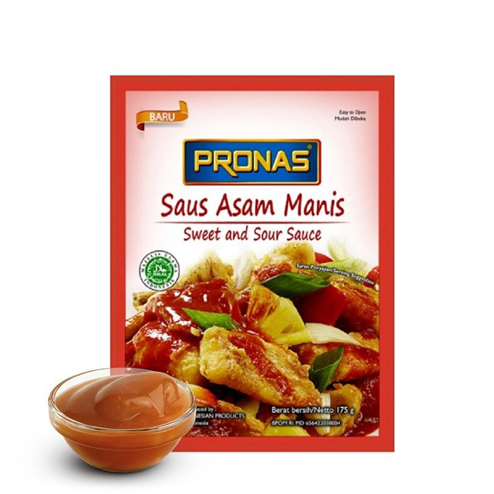 Mega Swalayan - PRONAS SAUS ASAM MANIS 175G X 24