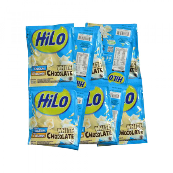 Mega Swalayan - HILO WHITE CHOCO BANDED 14G/10S