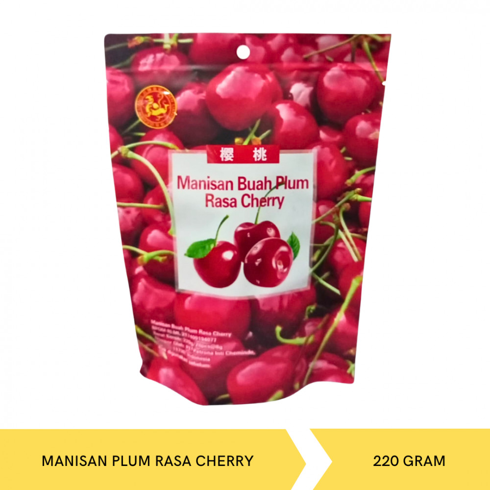 Mega Swalayan - CHEN LIANG JI MANISAN PLUM RASA CHERRY 220GX40# YT10A
