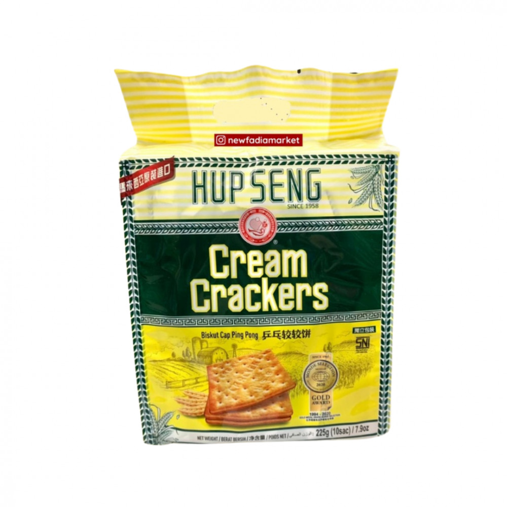 Mega Swalayan - HUP SENG CREAM CRACKERS BAG 225G X 12