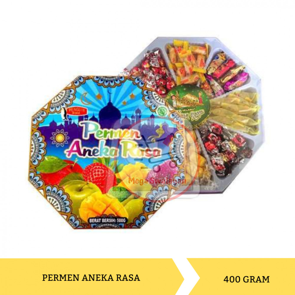 Mega Swalayan - PENGUIN BRAND PERMEN ANEKA RASA IDUL FITRI 500G