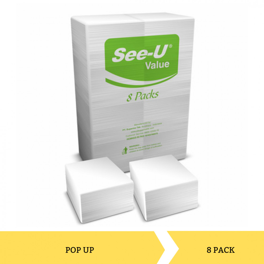 Mega Swalayan - SEE-U VALUE POP UP 8 PACKS X 6
