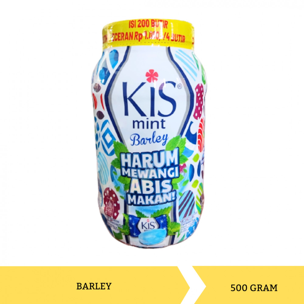 Mega Swalayan - KIS CANDY BARLEY JAR 500G X 6