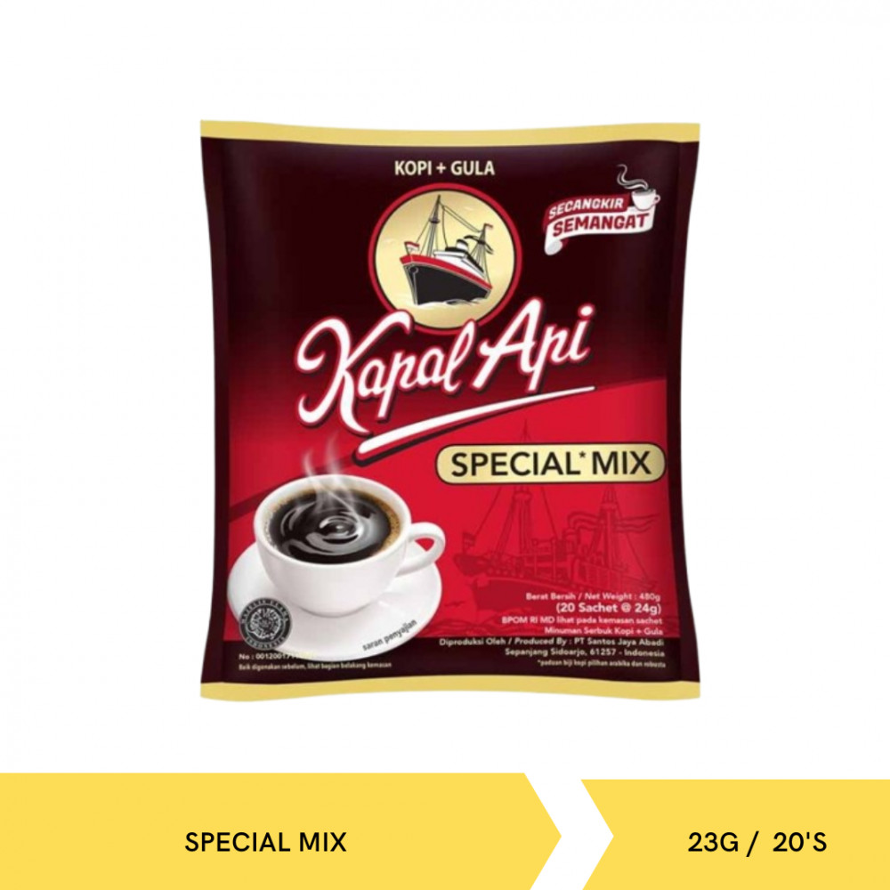 Mega Swalayan - KAPAL API SPECIAL MIX PACK 23G/20`S X 6
